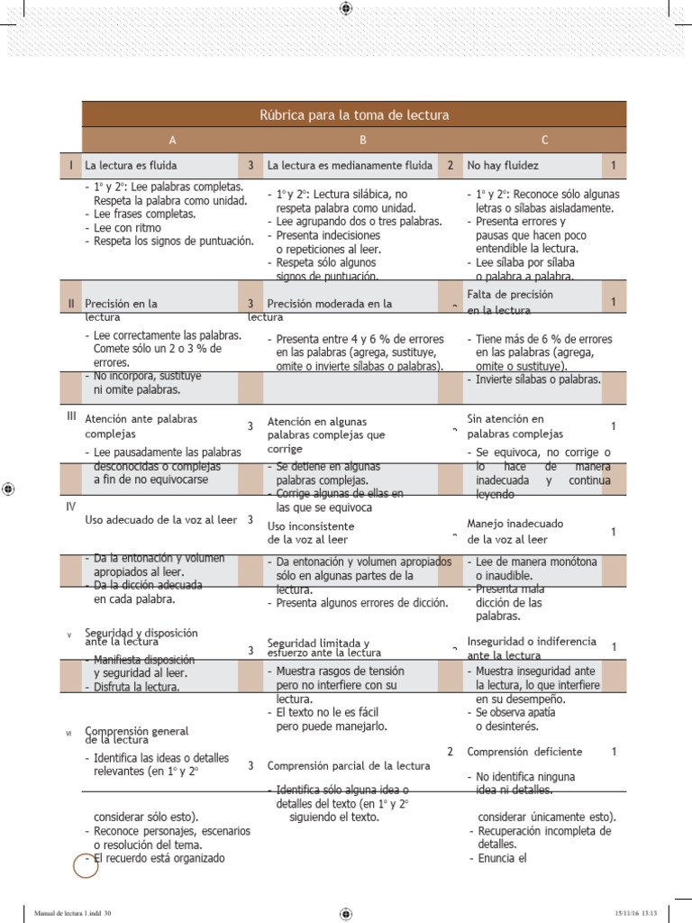 Rubricas Sisat | PDF | Puntuación | Ortografía