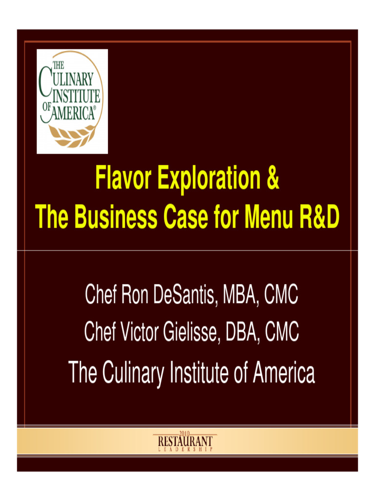Flavor Exploration Pdf Taste Umami