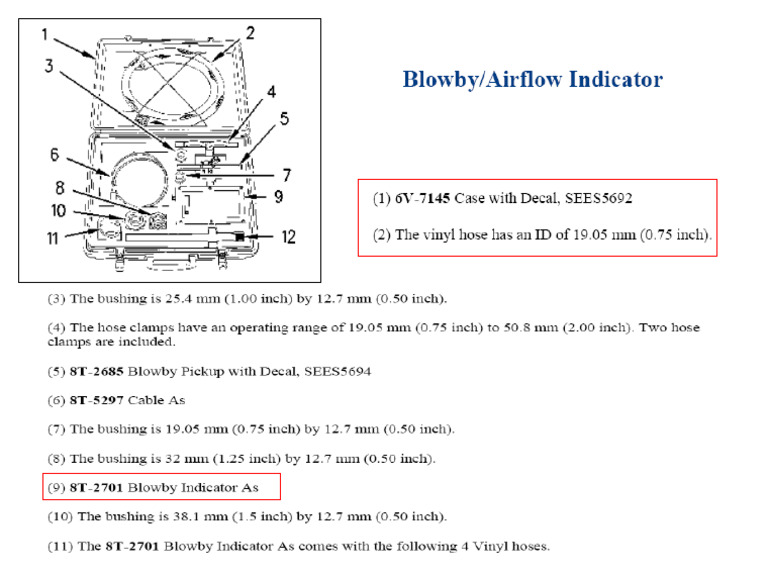 Blowby Tester CAT | PDF