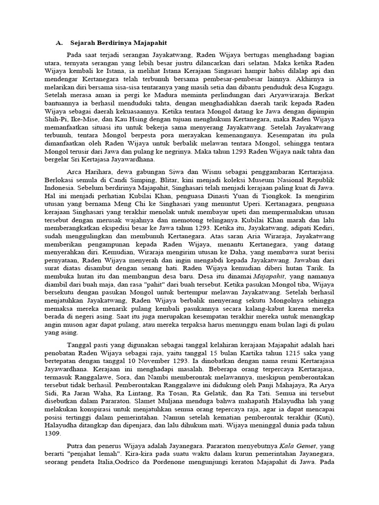 Sejarah Majapahit | PDF