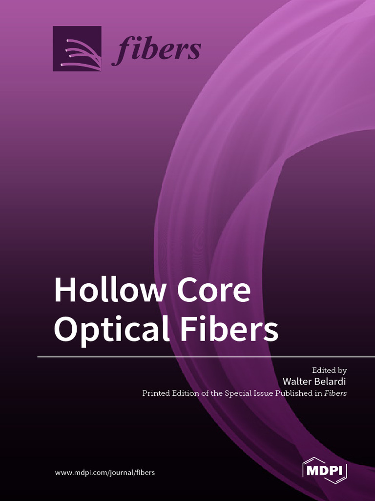 Hollow Core Optical Fibers | PDF | Optical Fiber | Laser