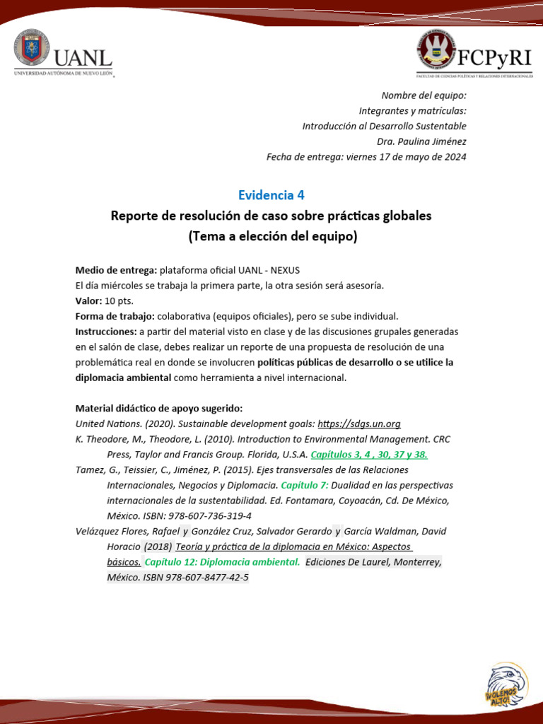 EV4 - Guía instruccional - FASE 4 | PDF