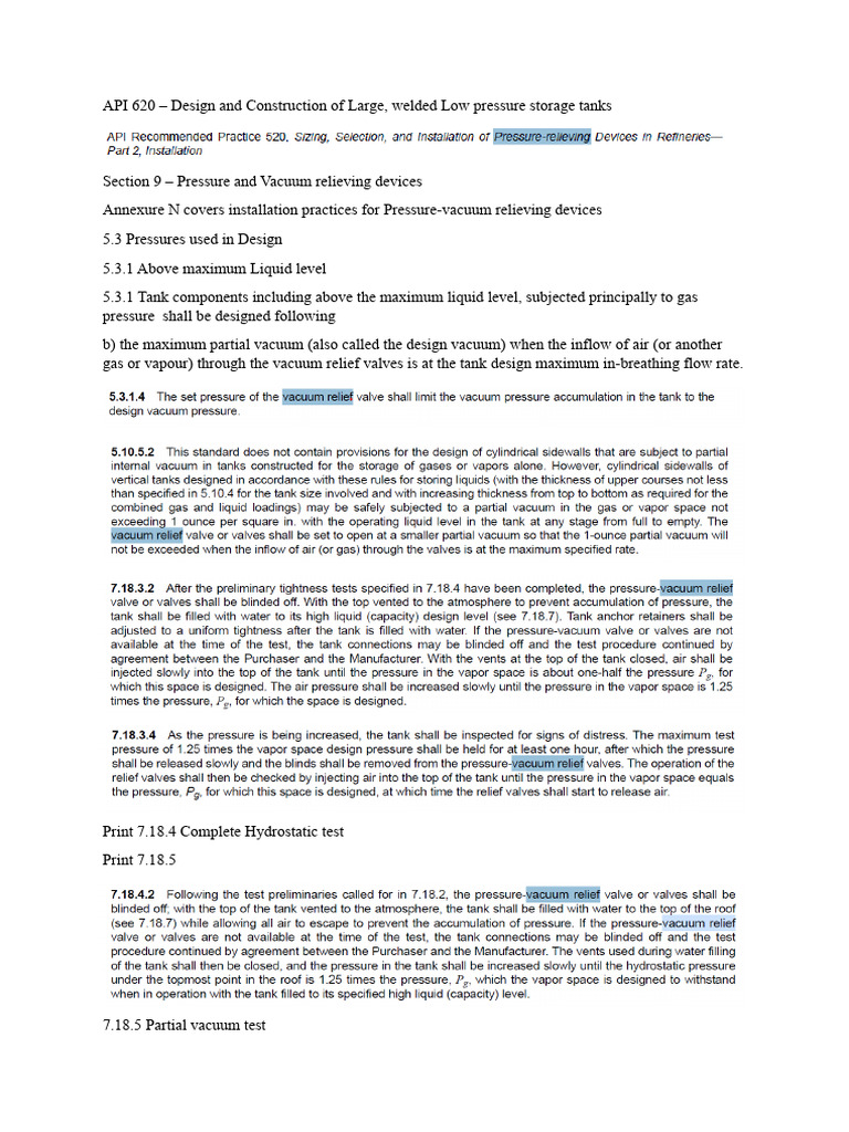 API 620 Safty Valve | PDF | Technology & Engineering