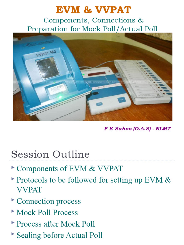 EVM - Practical | PDF | Voting | Accountability