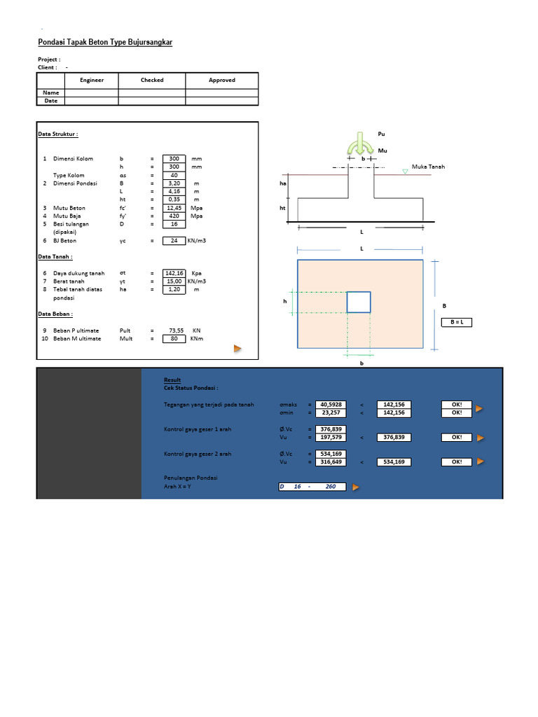 5.pondasi Dangkal 1 Ok | PDF