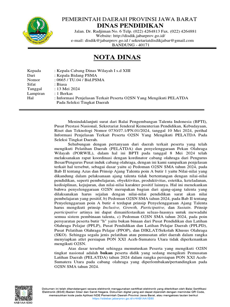 Informasi Penjelasan Peserta O2SN SMA TK Nasional 2024 13052024 141754 ...