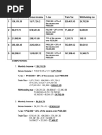 Tax Table For Tax Rates On Individual TRAIN LAW | PDF | Finance & Money ...