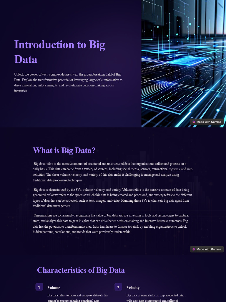 Introduction To Big Data | PDF | Big Data | Data
