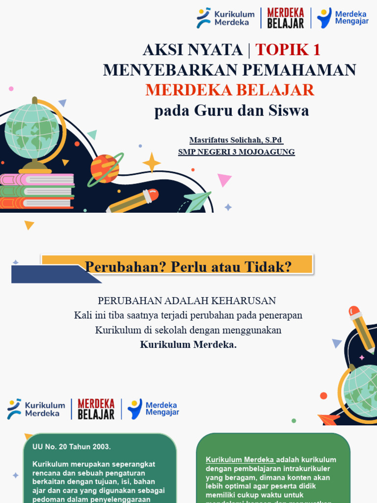 Merdeka Belajar: Transformasi Pendidikan | PDF | Pengembangan Diri ...