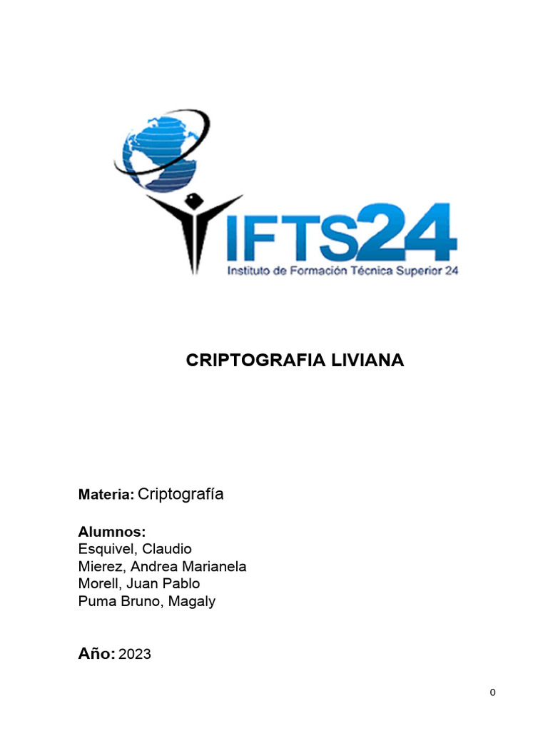 Tp Cryptografia - Teoria e Instrucciones _coloreado Para Cada Uno | PDF ...