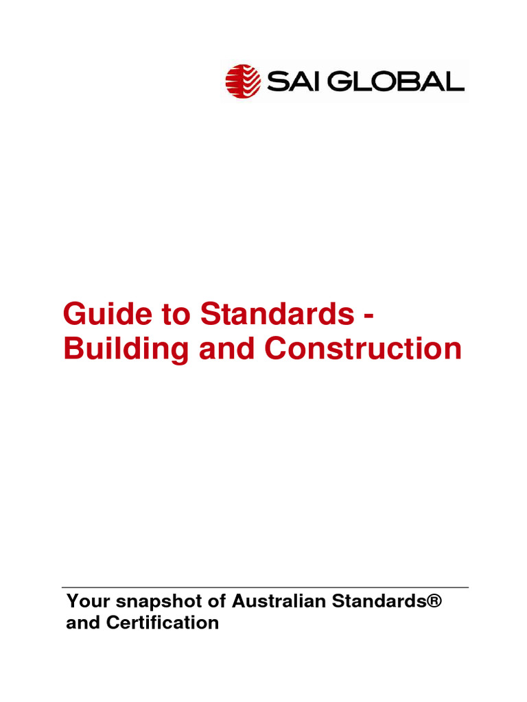 Guide To Standards-Building and Construction V2 | PDF | Solar Panel ...