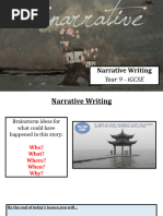 Narrative Writing | PDF | Language Arts & Discipline