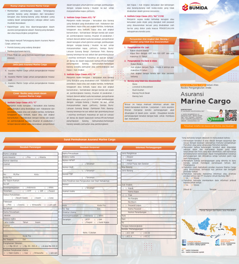 Asuransi Pengangkutan Cargo | PDF