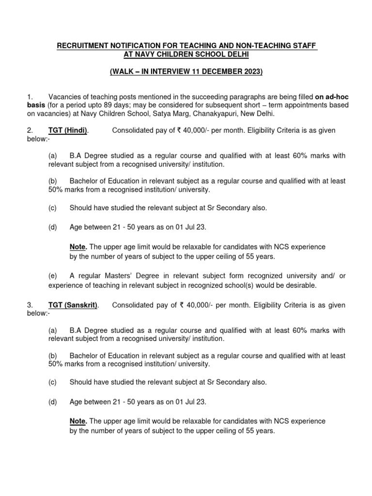 Vaccwny | PDF | Educational Stages | Qualifications