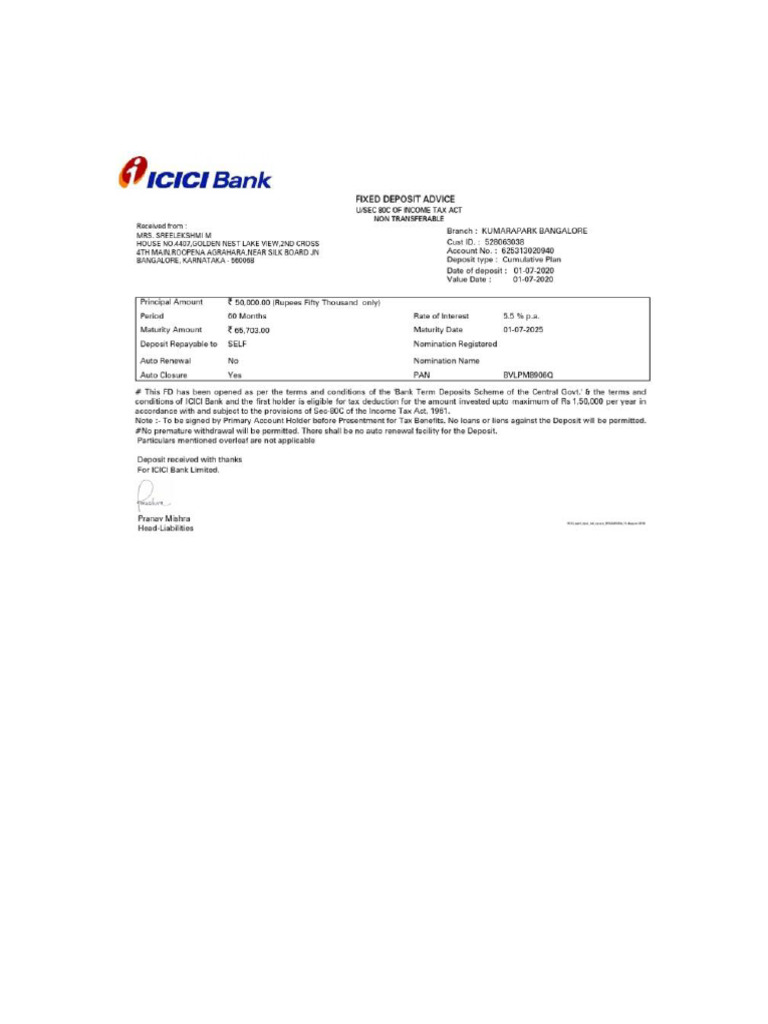 Icici Edit | PDF