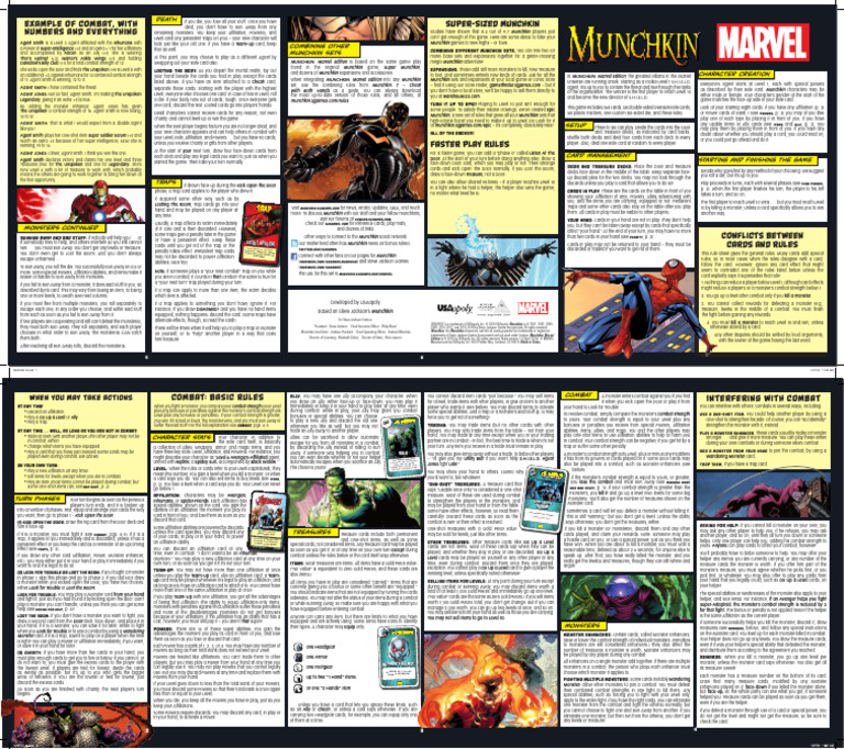 Marvel Rules | PDF