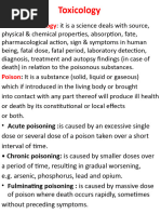 Classification of Poision | PDF | Poison | Psychoactive Drugs