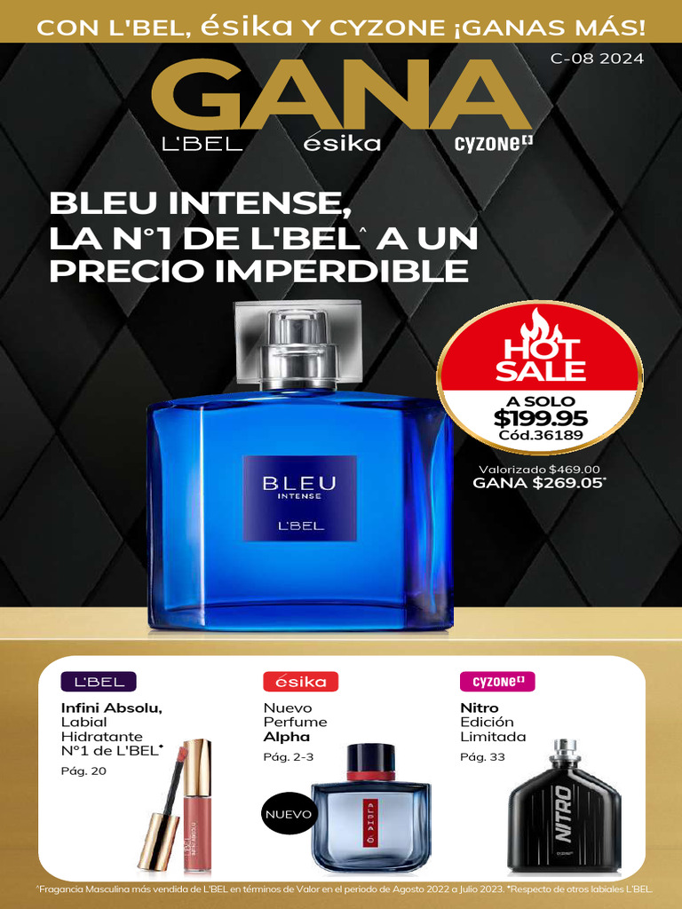 Nuevos perfumes Alpha de ésika 2024 | PDF | Perfume | Olor