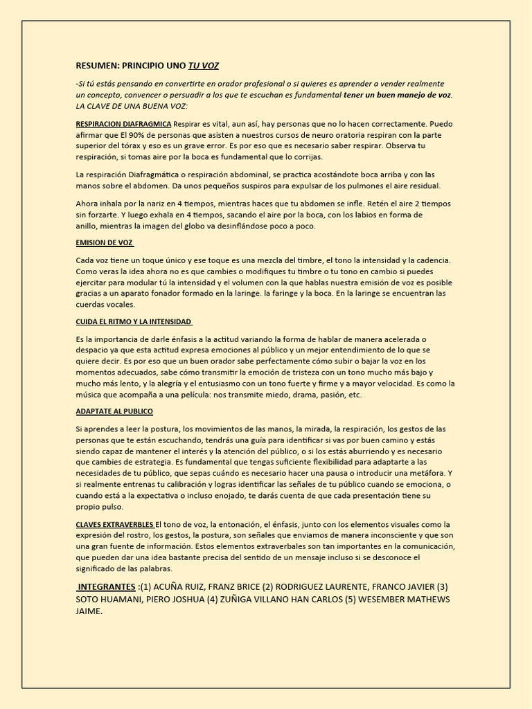 RESUMEN-1 | PDF | Respiración