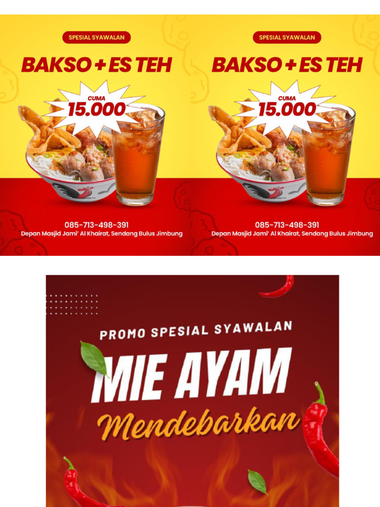 Mie Ayam | PDF