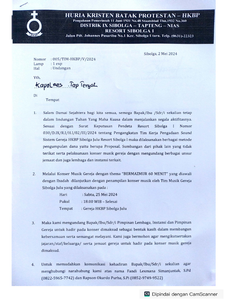 Undangan Konser | PDF