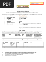 Form 2 - PF - Nomination & Declaration Form | PDF | Government