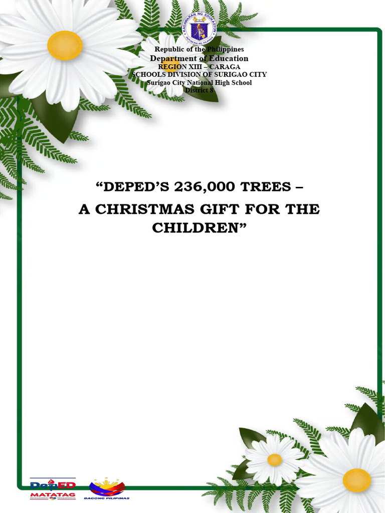 District 8 Narrative Report Tree Planting | PDF | Sustainability ...