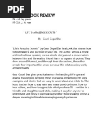 Life's Amazing Secrets - Gaur Gopal Das - 2019 | PDF