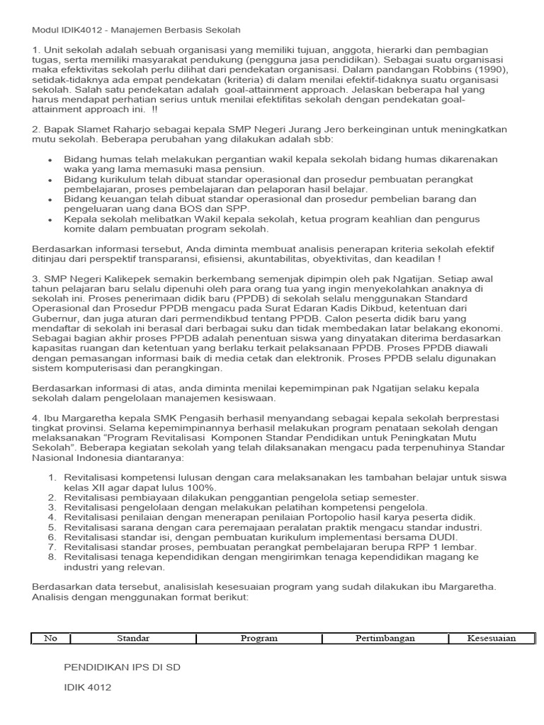 Modul IDIK4012 | PDF