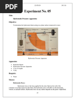 Hydrostatic Pressure Lab Report | PDF | Force | Pressure