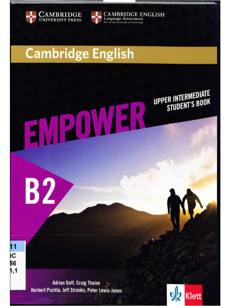Empower - B2 Upper Intermediate Student's Book | PDF