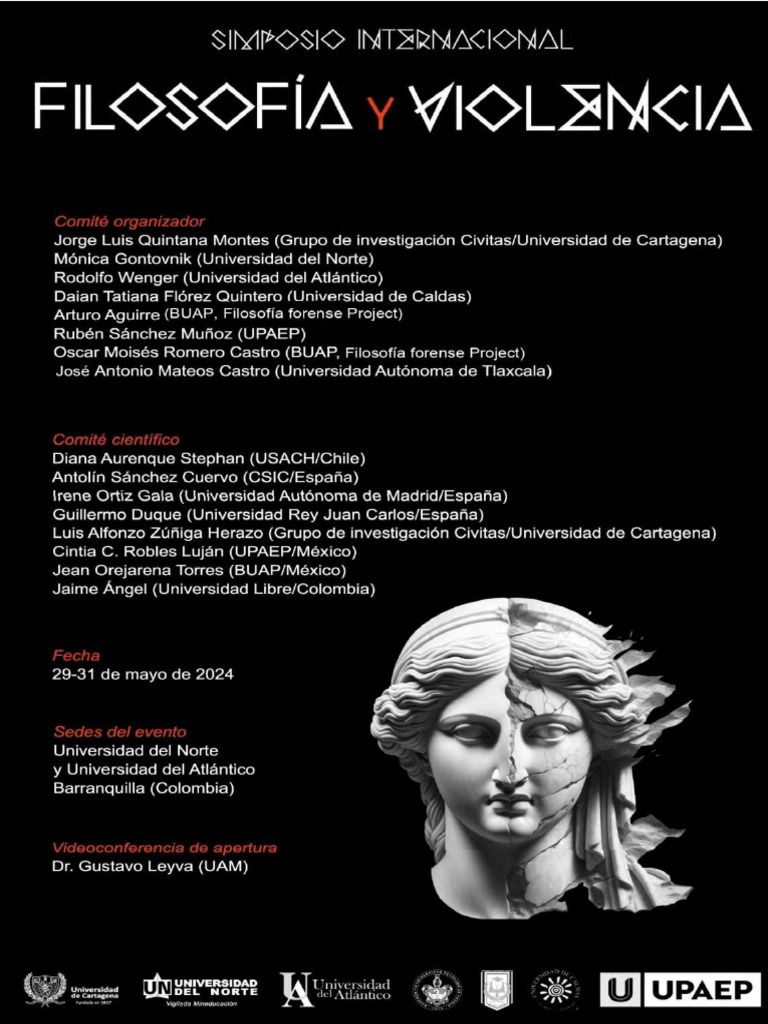 Simposio Internacional Filosofía y Violencia (Programa Definitivo) | PDF | Colombia | México