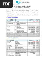 Vietnam Local CNC Charges Overview | PDF | Cargo