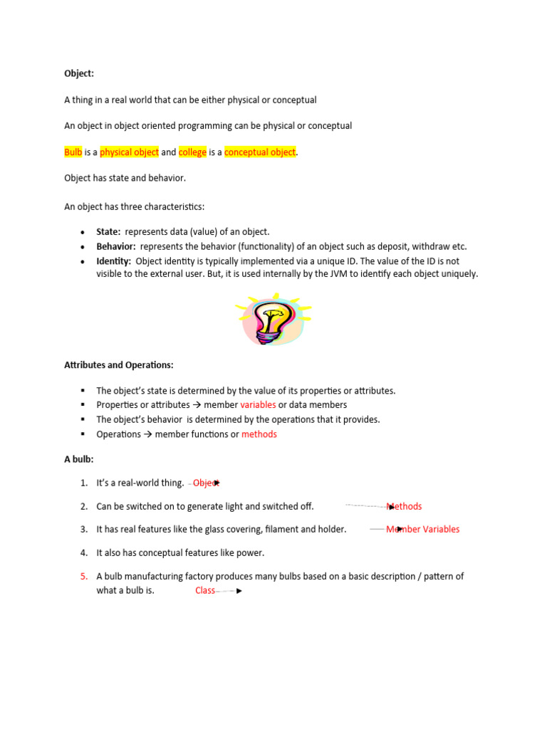 Object Orientation In Java Pdf Programming Constructor Object Oriented Programming