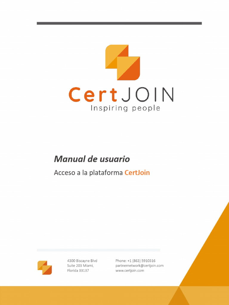 Guía de Uso de CertJoin | PDF | Ventana (informática) | Contraseña