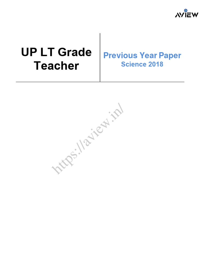 Objective Question Paper | PDF