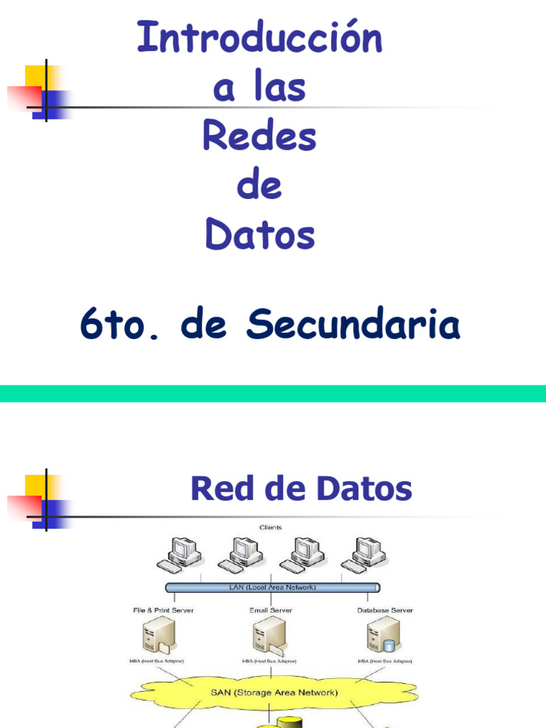 Introduccion REDES | PDF | Red de computadoras | Red de área amplia