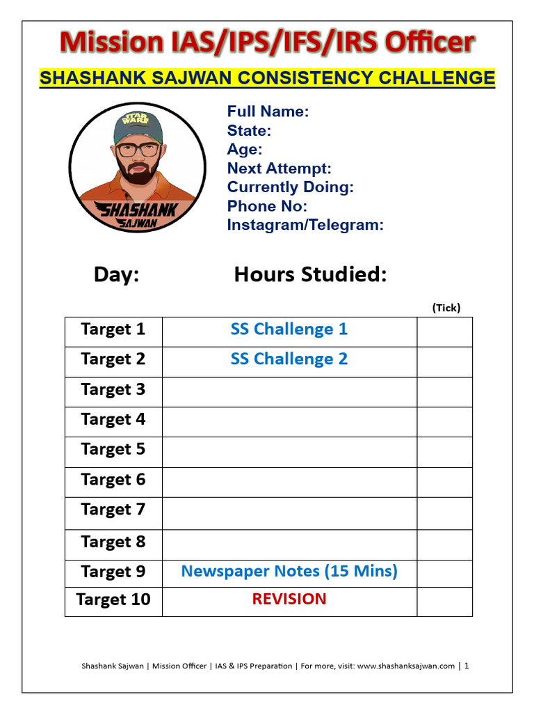 Consistency Challenge | PDF