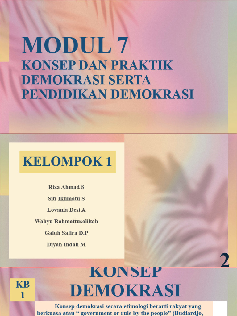 Modul 7 New PPT Neww | PDF