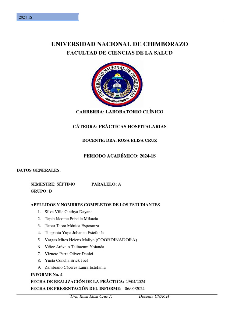 PH1 D Inf4 | PDF | Insulina | Resistencia a la insulina