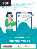 Informe Técnico Pedagógico 2025 - Primer Bimestre | PDF | Maestros | Enseñando