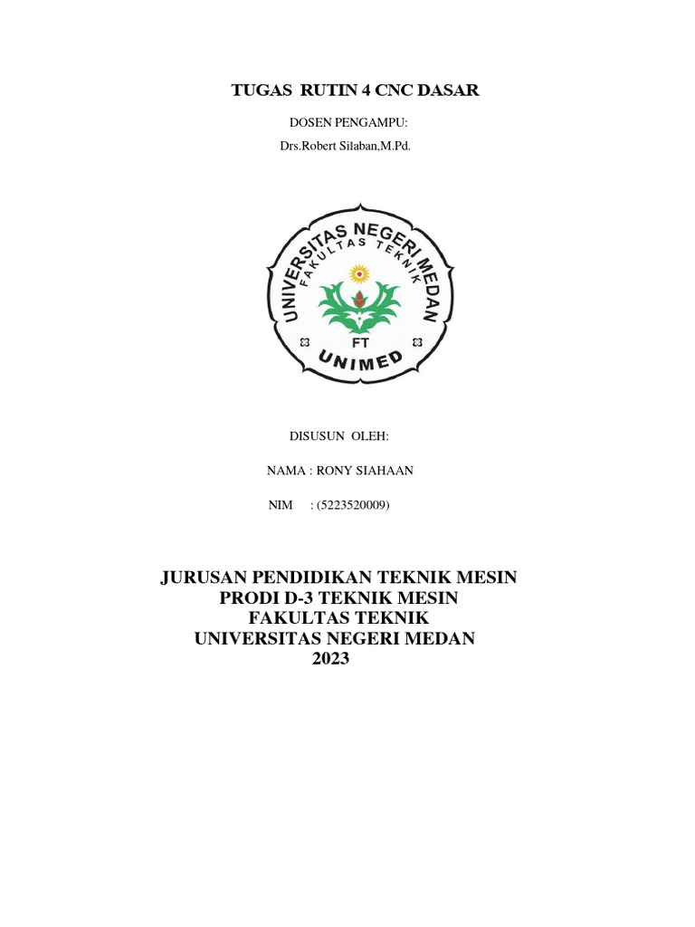 Kode G dalam Pemrograman CNC | PDF