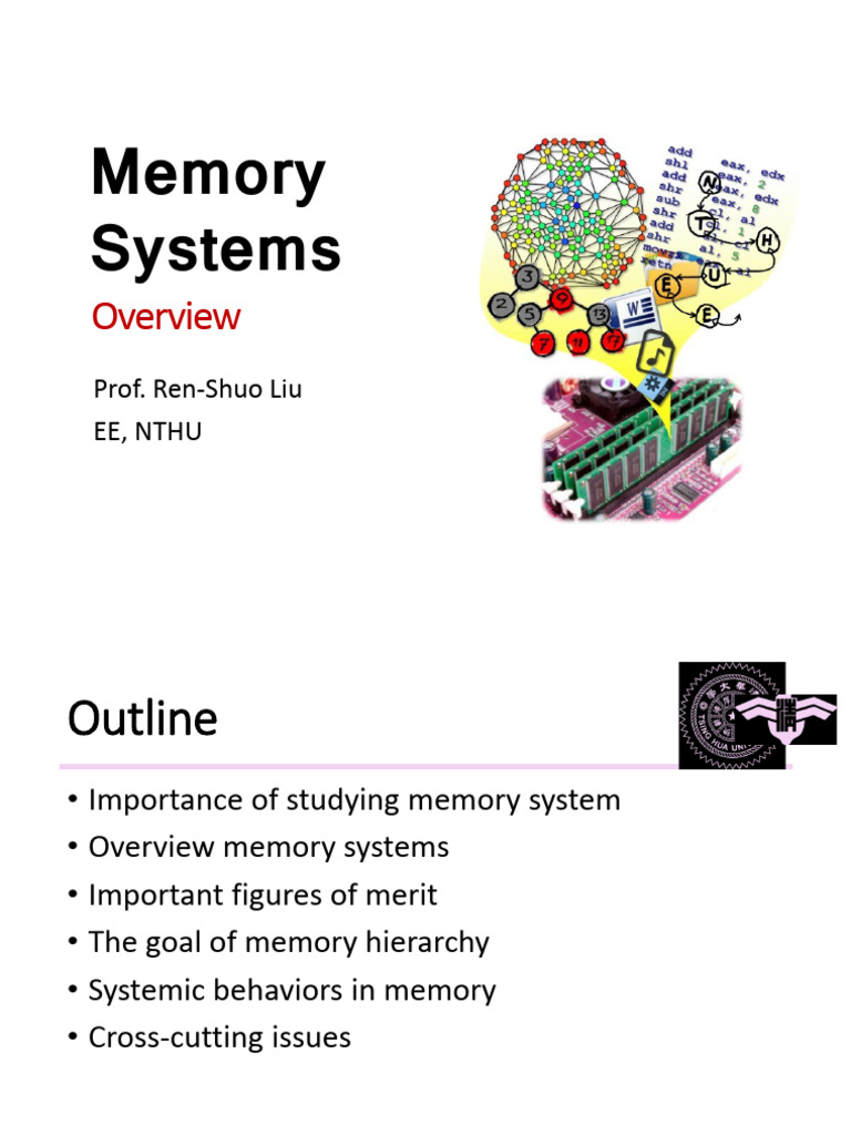 Ch0 Overview | PDF | Random Access Memory | Computer Memory
