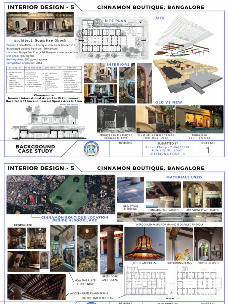 BACKGROUND CASE STUDY of cinnamon boutique | PDF