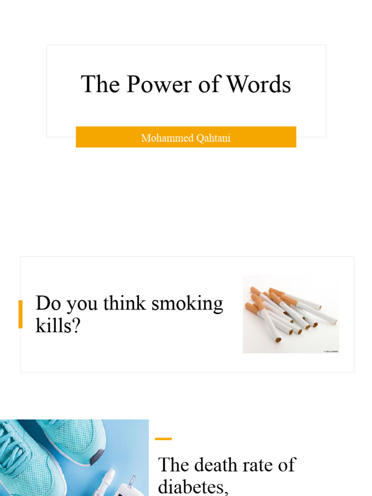 The Impact of Words on Perception | PDF | Career & Growth | Language ...