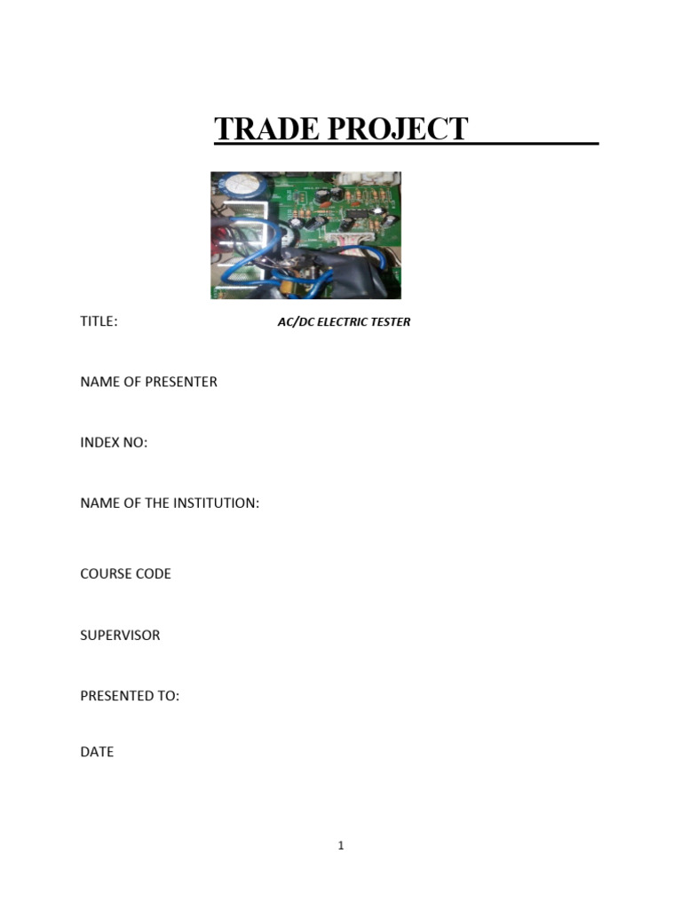 Project Sample 1 | PDF | Bipolar Junction Transistor | Transistor