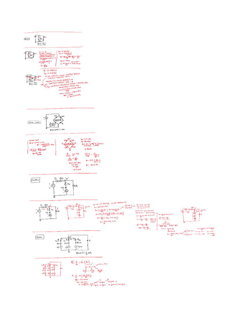 Problemas Electrónica PC1 | PDF