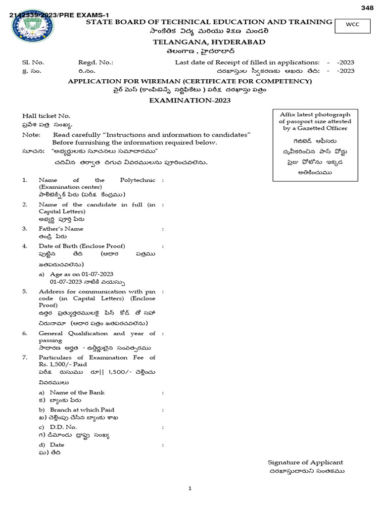 Wireman Certificate Exam Application Guide | PDF | Electrical Wiring ...