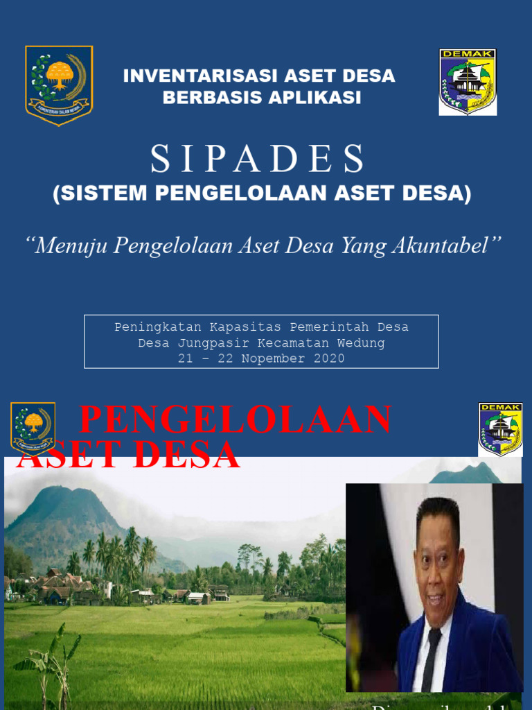 Pengelolaan Aset Desa Melalui SIPADES | PDF