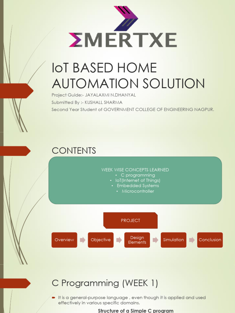 IoT Home Automation Project Guide | PDF | Embedded System | Internet Of ...